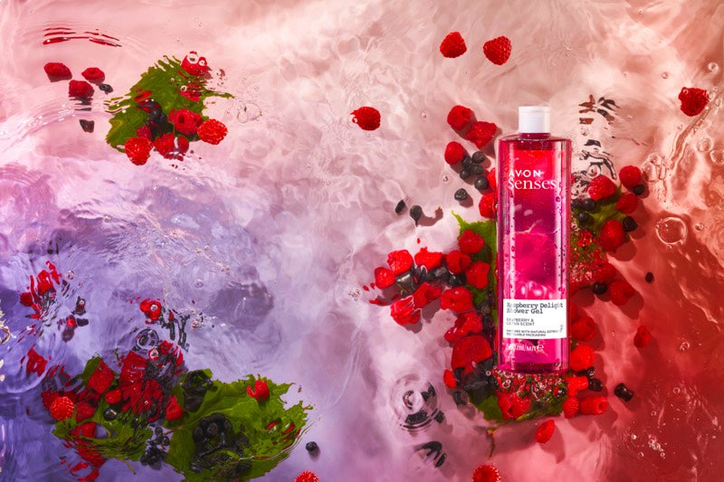 Avon Senses Raspberry Delight Shower Gel – AVON