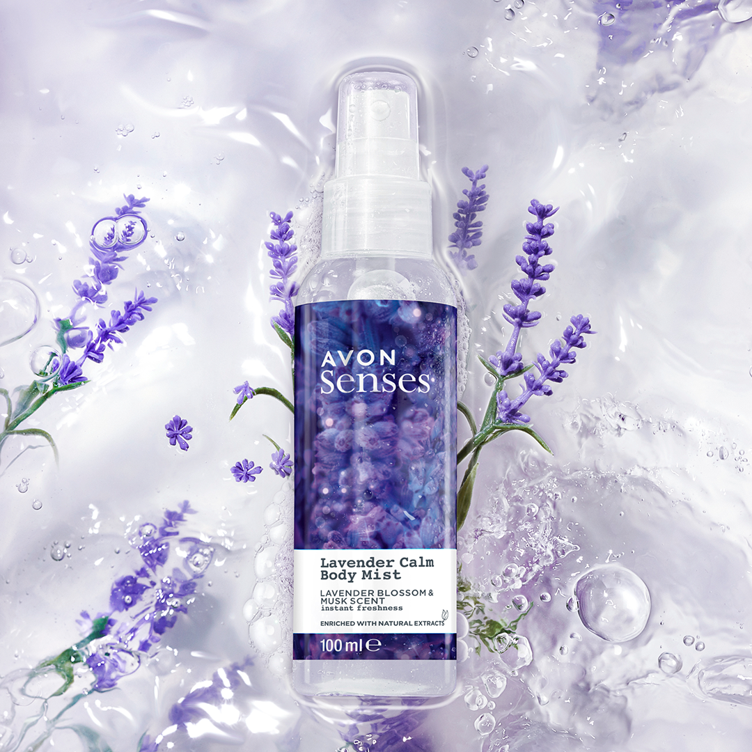 Avon Senses Lavender Calm Body Mist – AVON
